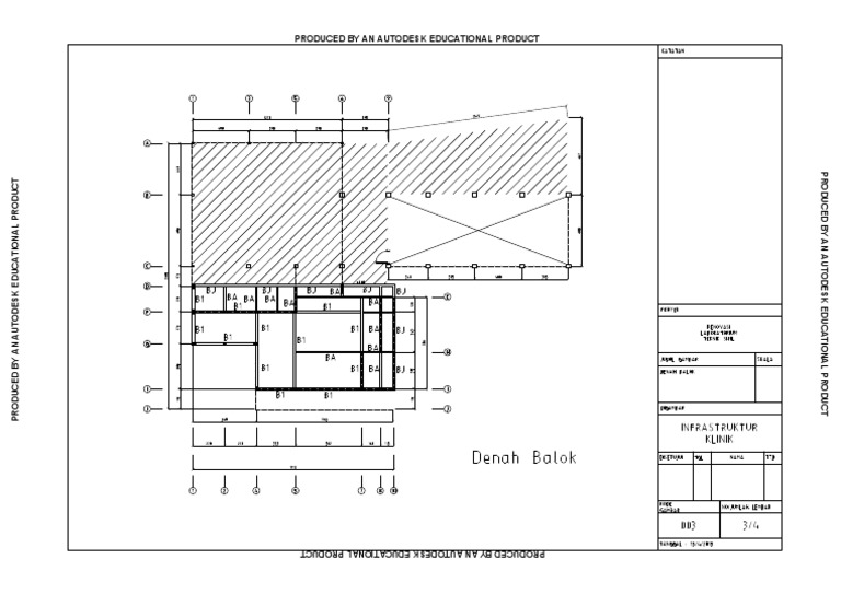25 Denah Balok | PDF