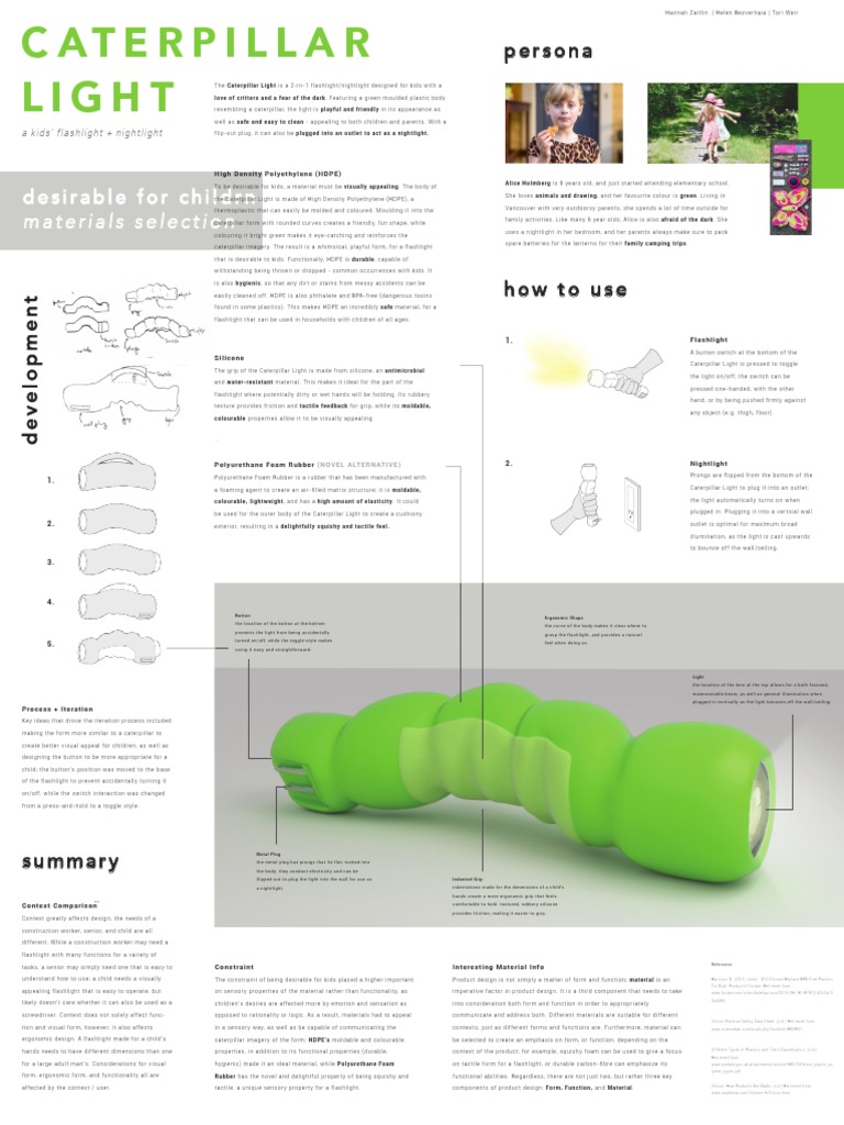 Caterpillar Flashlight | PDF | Amorphous Solid | Building Materials