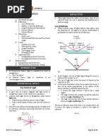 Aakash Physics Module 1 | PDF | Light | Mirror