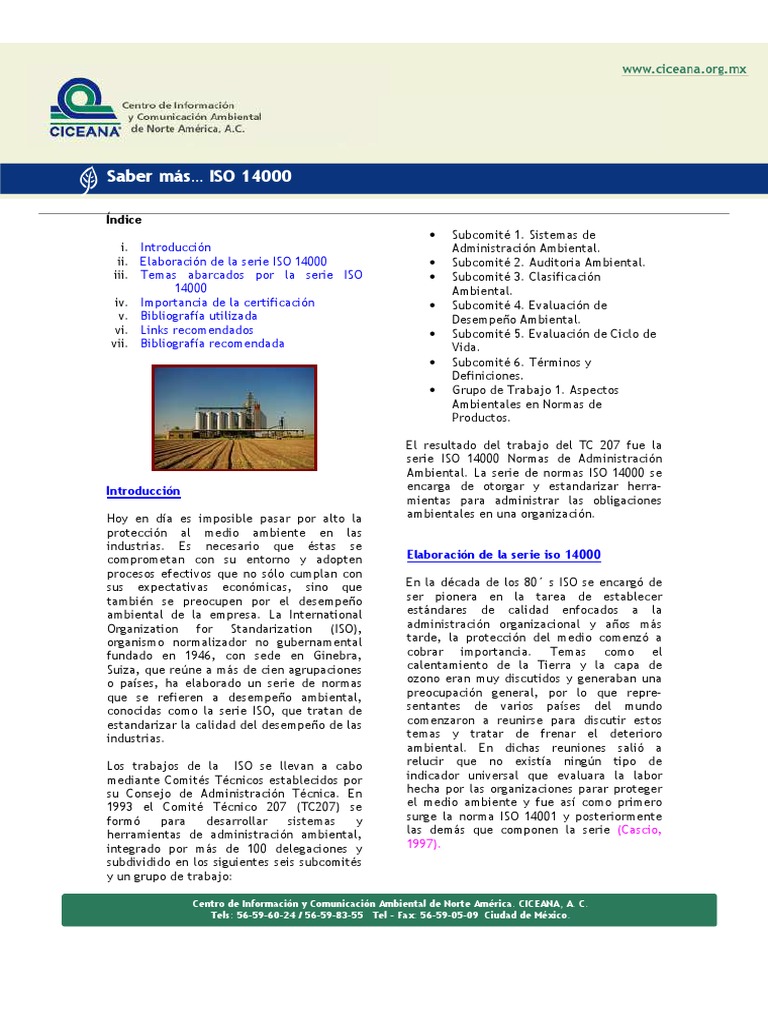 Iso 14000 PDF | PDF