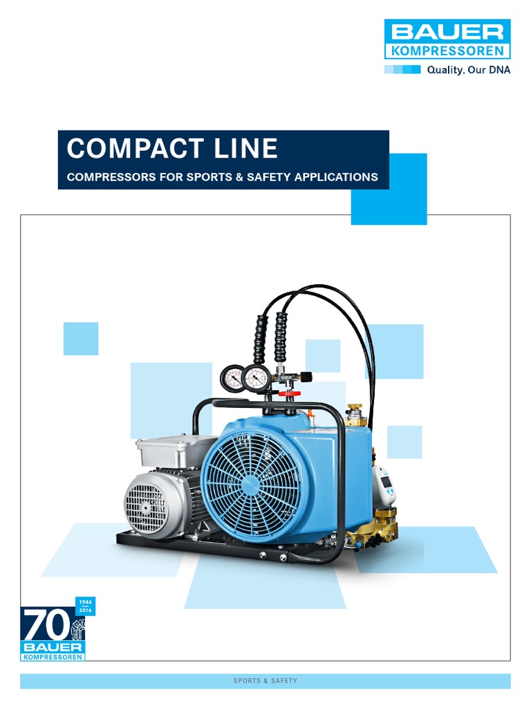 Compact Line: Compressors For Sports & Safety Applications | PDF ...