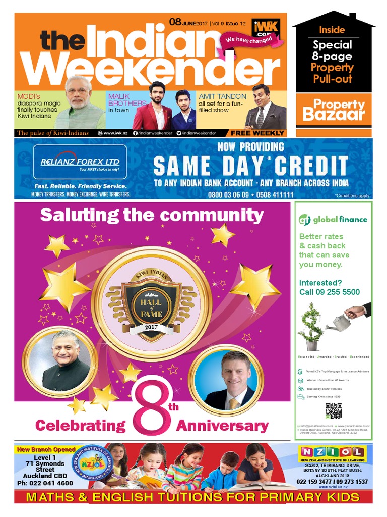Indian Weekender 8 June 2017 | PDF | Mass Media | New Zealand
