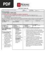 JSA For Dismantel of Structure | PDF | Demolition | Safety