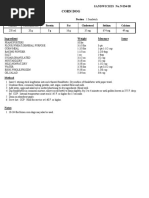 Fasta Pasta Cooking Chart | PDF | Pasta | Italian Cuisine