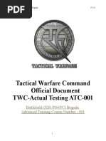 Combat Pistol Qualification Course Scorecard | PDF