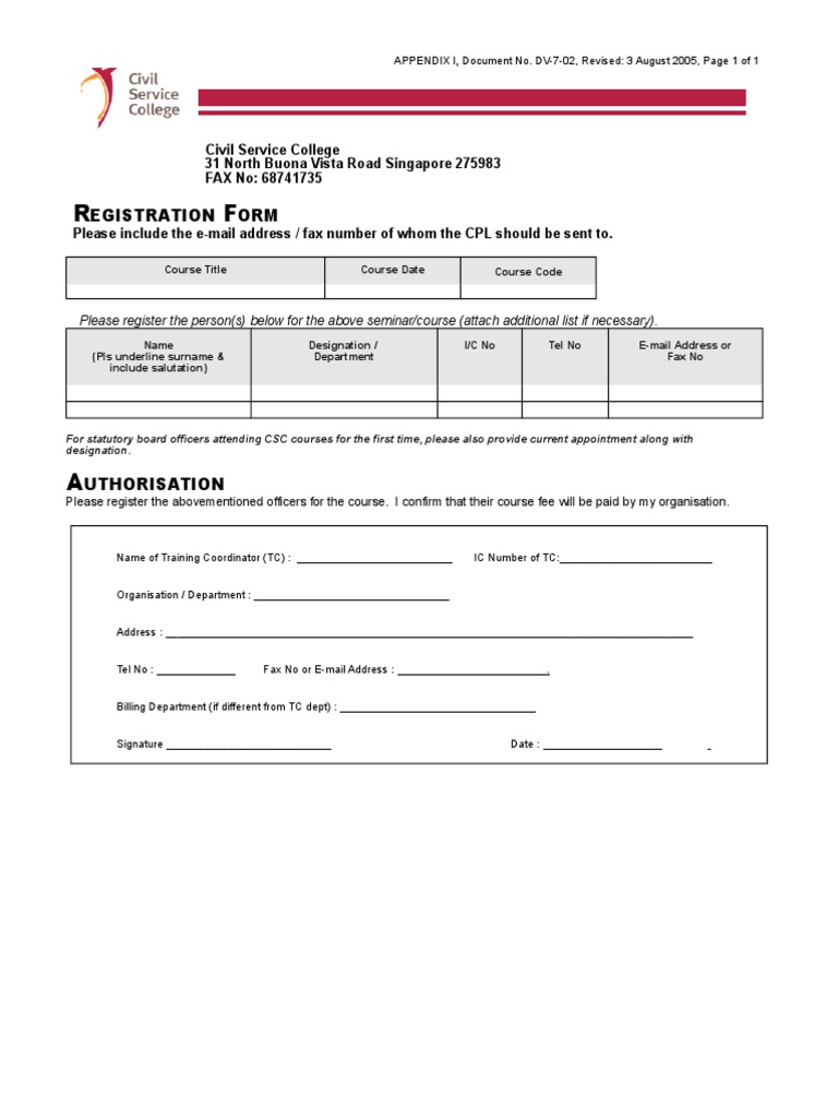 Application Form ELearning | PDF