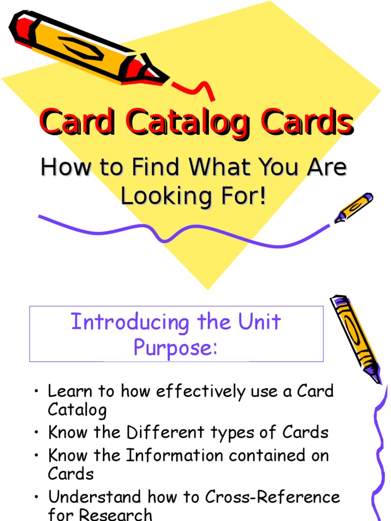 Types of Card Catalogs | PDF | Nancy Drew | Library And Museum