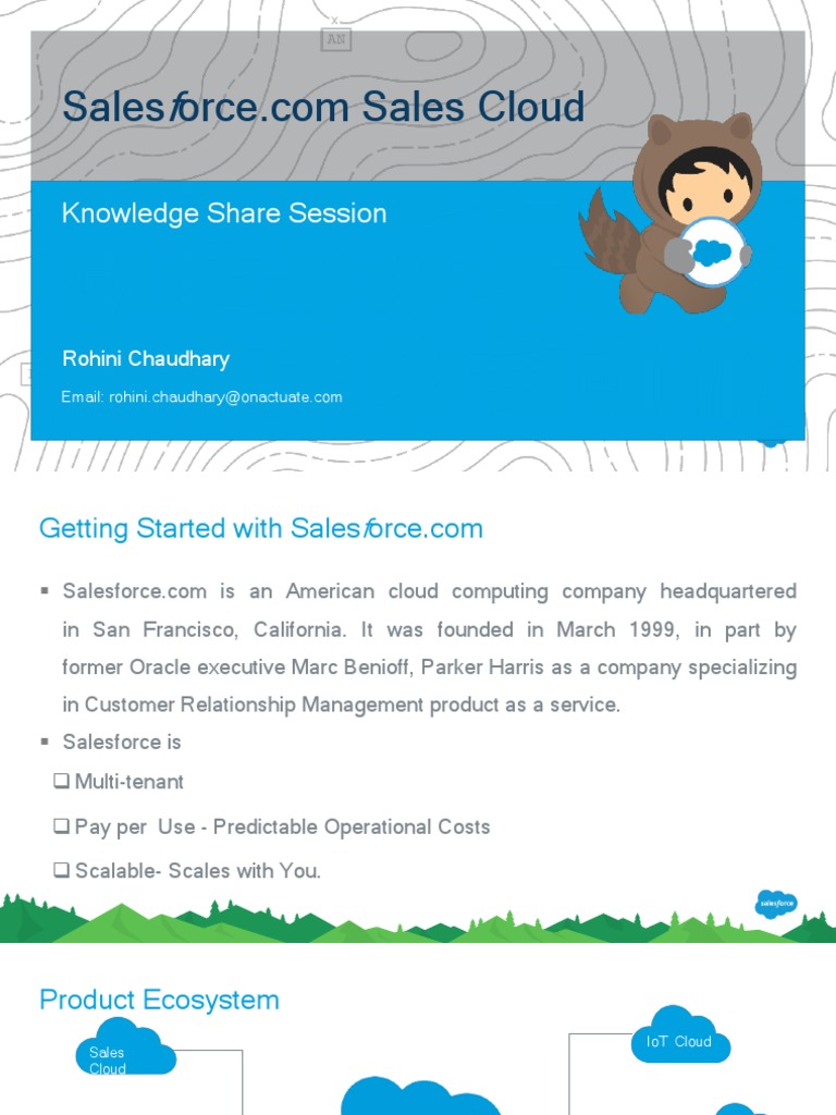 Salesforce Sales Cloud Overview and Guide | PDF | Salesforce.Com ...