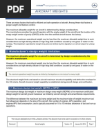 Aircraft Weight Definitions Guide | PDF