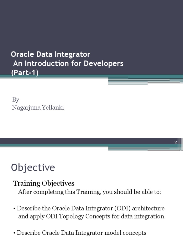 Oracle Data Integrator Part1 Download Free Pdf Oracle Database Database Schema