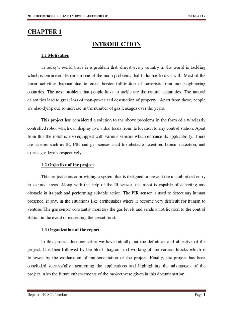 Major Project (Report) | PDF | Electric Motor | Embedded System