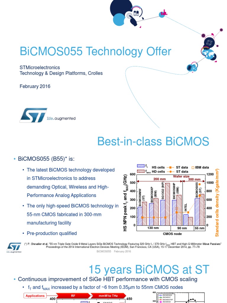 04 KT Bicmos055 Overview | PDF | Bipolar Junction Transistor | Cmos