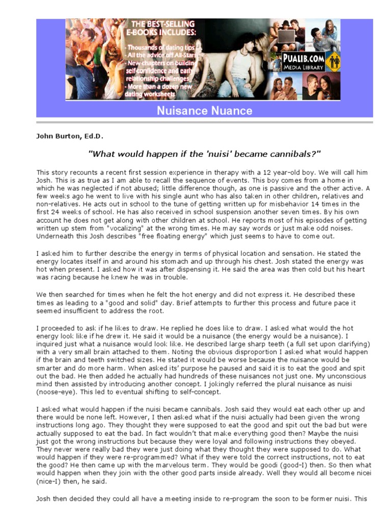 John Burton - Nuisance | PDF