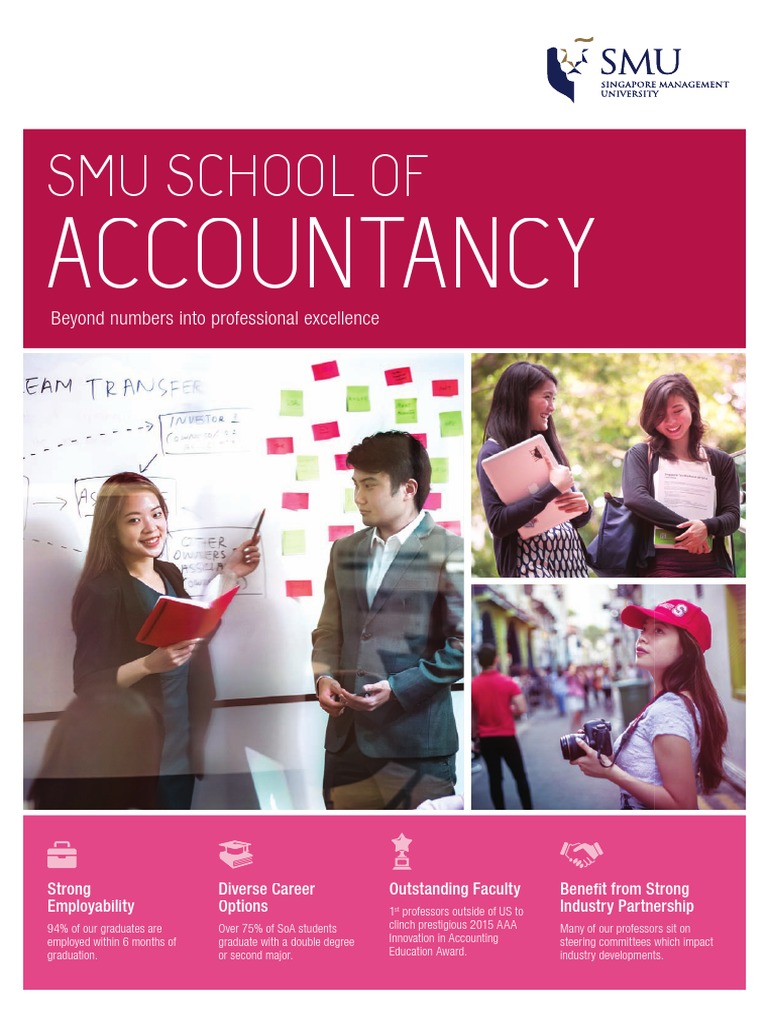 Smu School of Smu School Of: Accountancy Accountancy | PDF | Curriculum ...