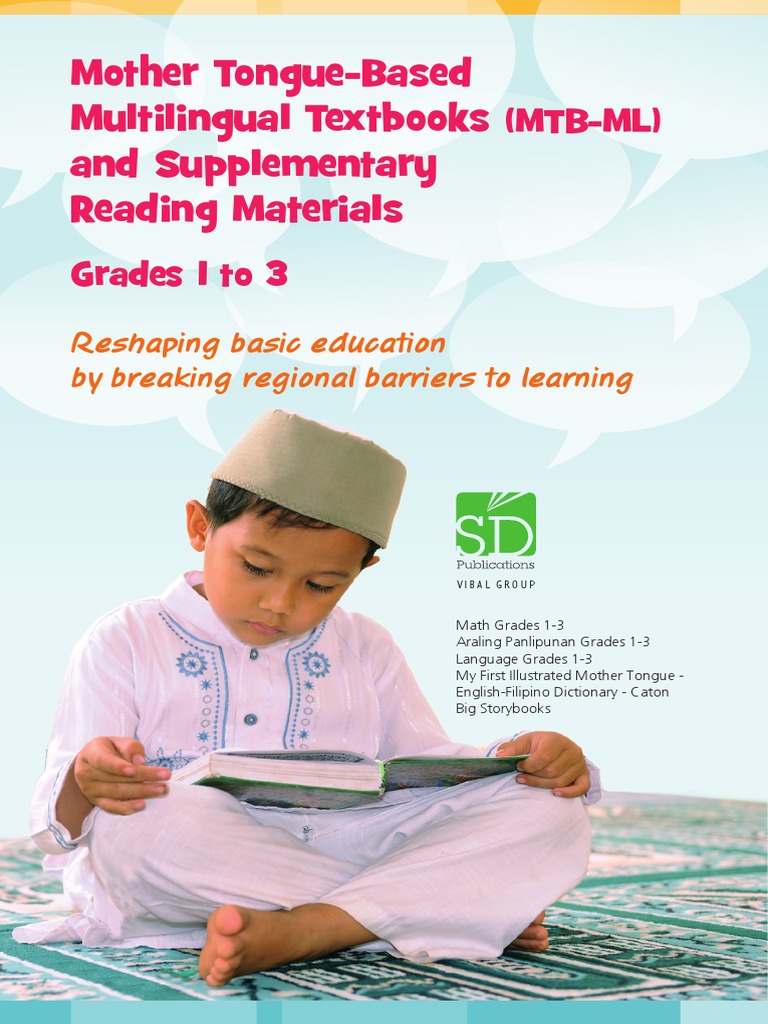 Mother Tongue-Based Multilingual Textbooks and Supplementary Reading ...