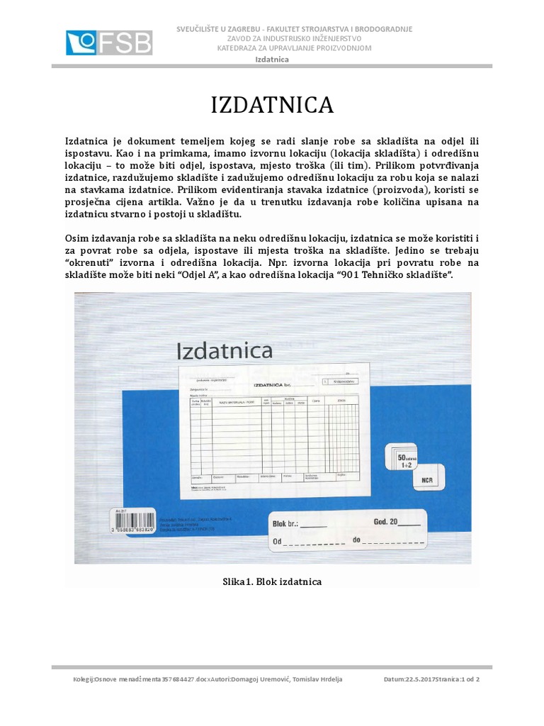 IZDATNICA | PDF