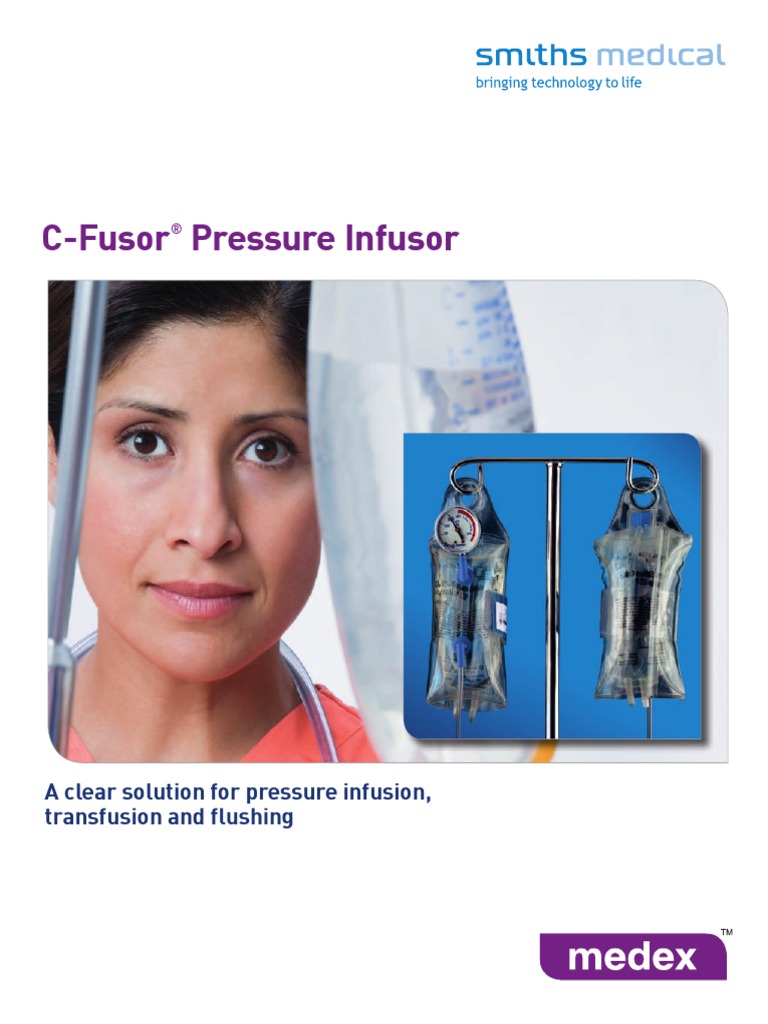 C-Fusor Pressure Infusor: A Clear Solution For Pressure Infusion ...