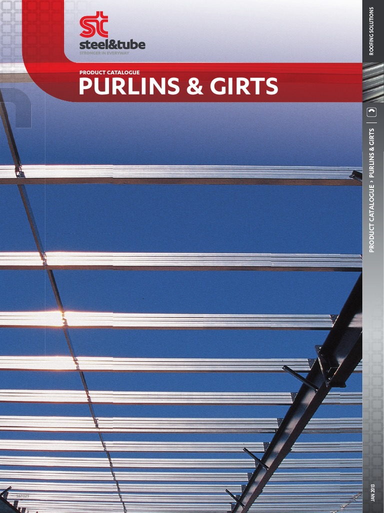 S&T Purlins & Girts Catalogue PDF | PDF | Building Materials | Manmade ...