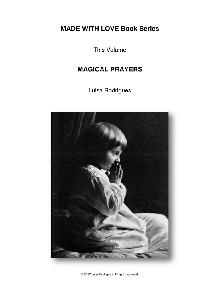 MADE WITH LOVE Book Series MAGICAL PRAYERS Revised Edition | PDF ...