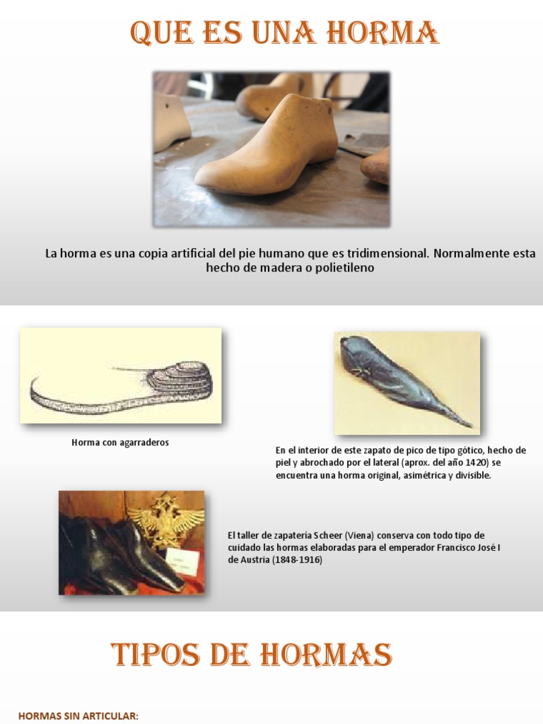 Que Es Una Horma Act | PDF | Zapato | Pie