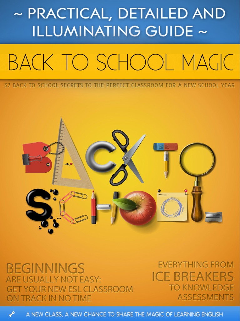 Back To School Magic | PDF | English As A Second Or Foreign Language ...