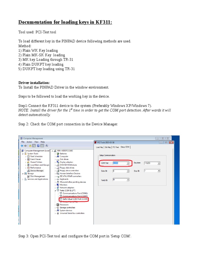KF311 Key Loading Windows Tool | PDF | Microsoft Windows | Areas Of ...