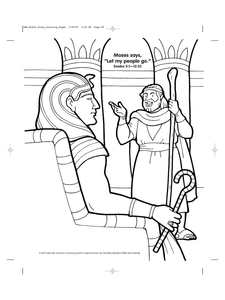 Parshat Balak Coloring Pages