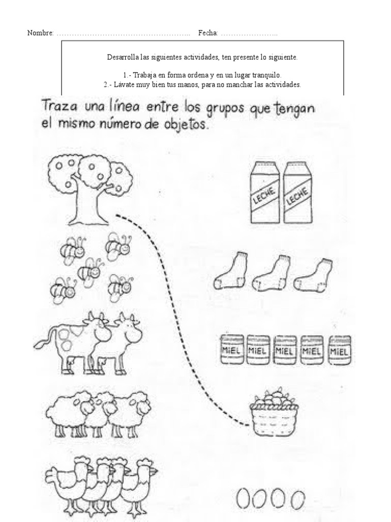 Actividades para Primero Basico | PDF