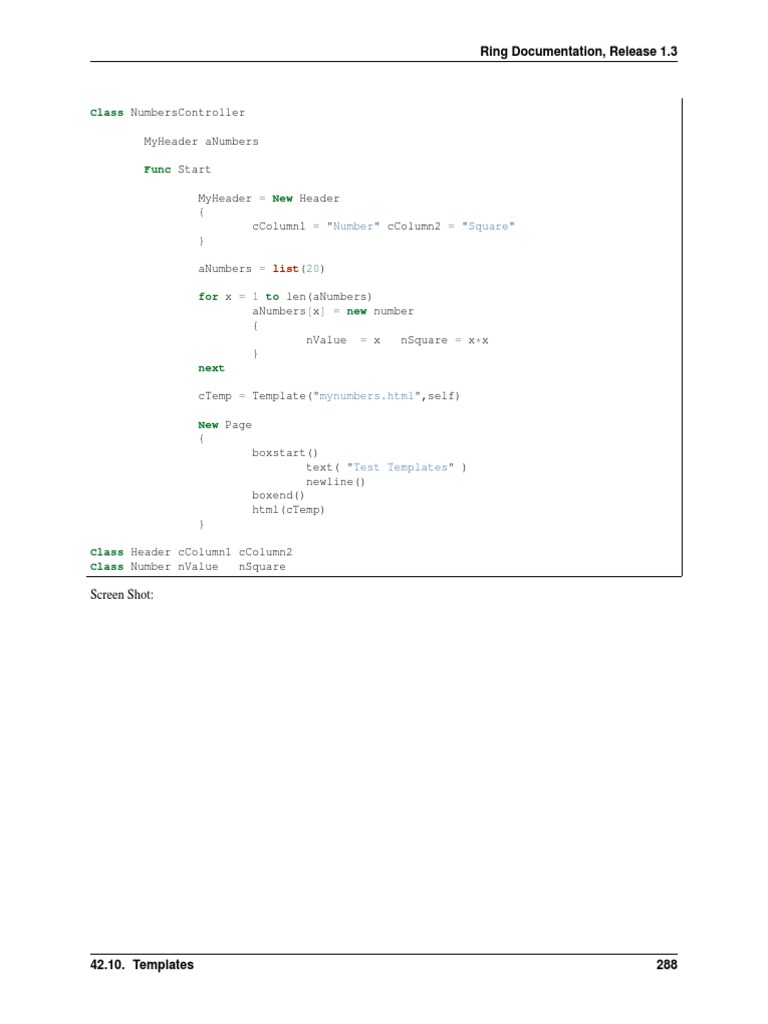 The Ring Programming Language Version 1.3 Book - Part 32 of 88 | PDF ...