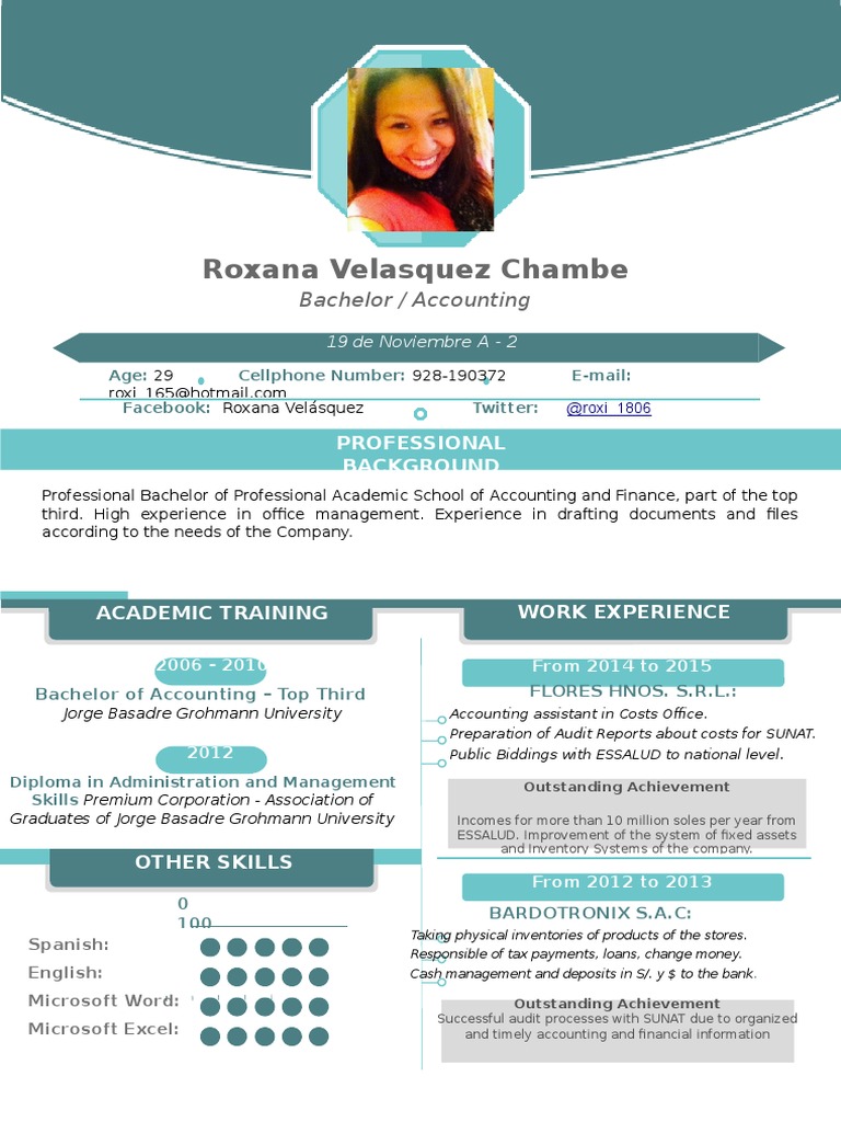 Accountant Portfolio Overview | PDF | Accounting | Inventory