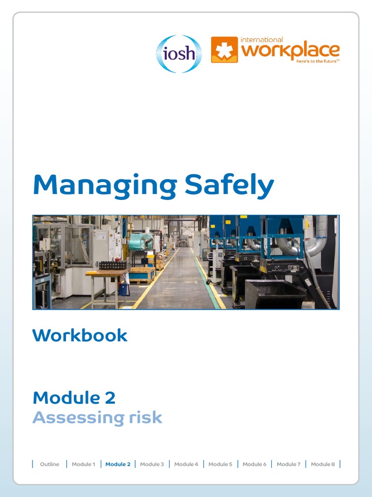 IOSH MS Module 2 Workbook v4.0 PDF | PDF | Occupational Safety And Health | Risk