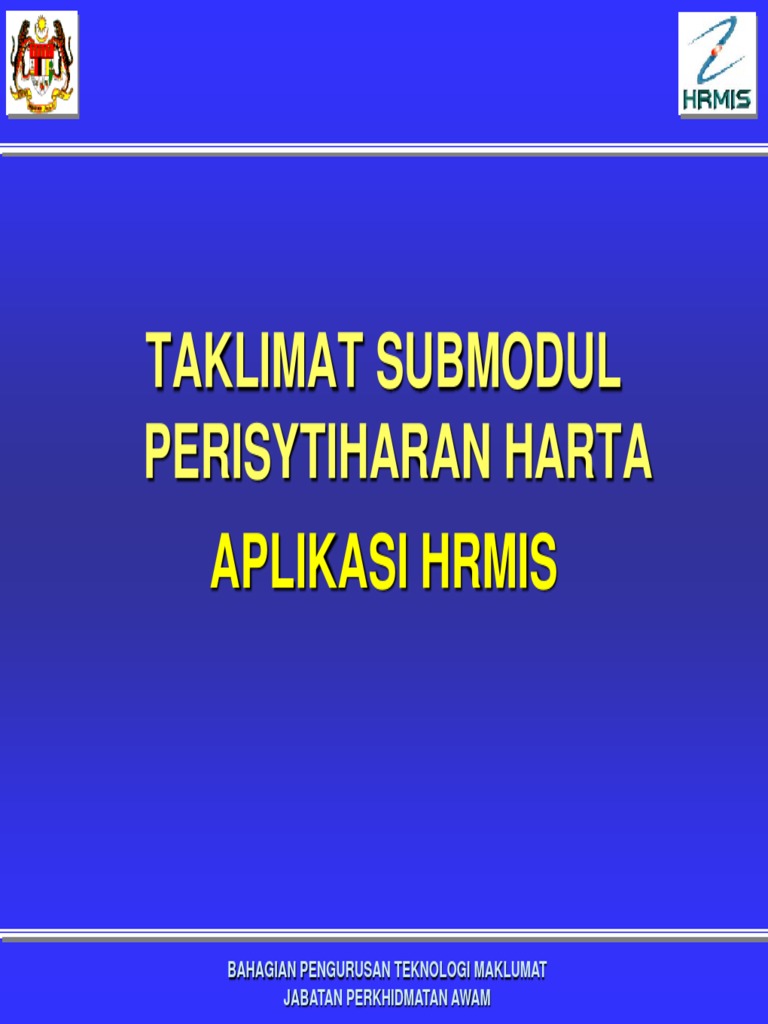 Nota Taklimat Perisytiharan Harta | PDF