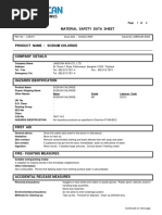 MSDS Curing Compound PDF | PDF