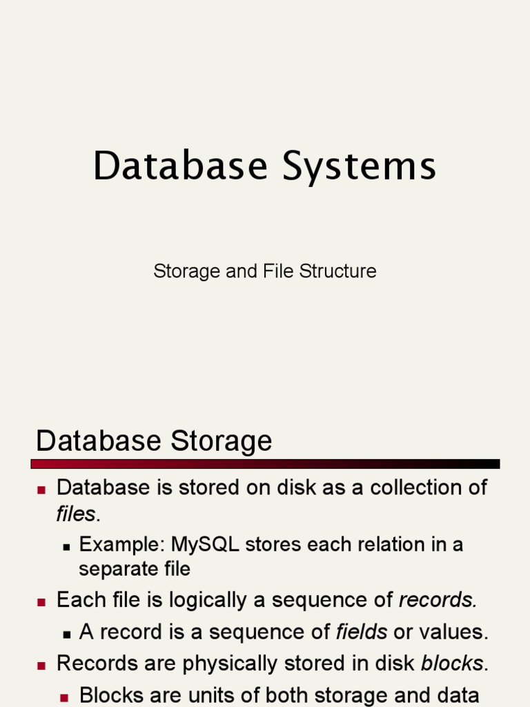 31 File Structures | PDF | Data Buffer | Computer Data Storage 31 File Structures | PDF | Data Buffer | Computer Data Storage