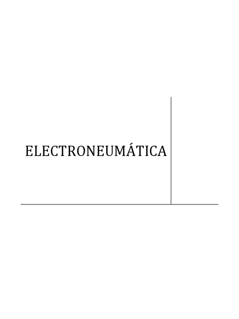 Ejercicios Electroneumatica | PDF | Neumático | Neumática