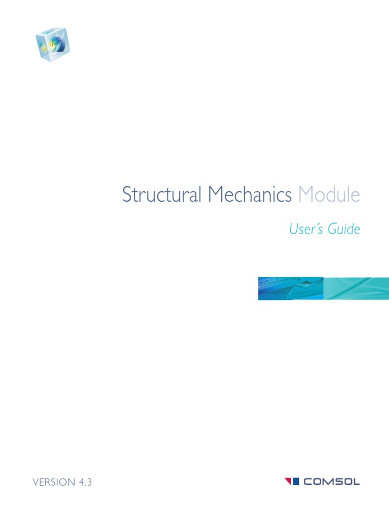 The Structural Mechanics Module User's Guide | PDF | Viscoelasticity ... The Structural Mechanics Module User's Guide | PDF | Viscoelasticity ...