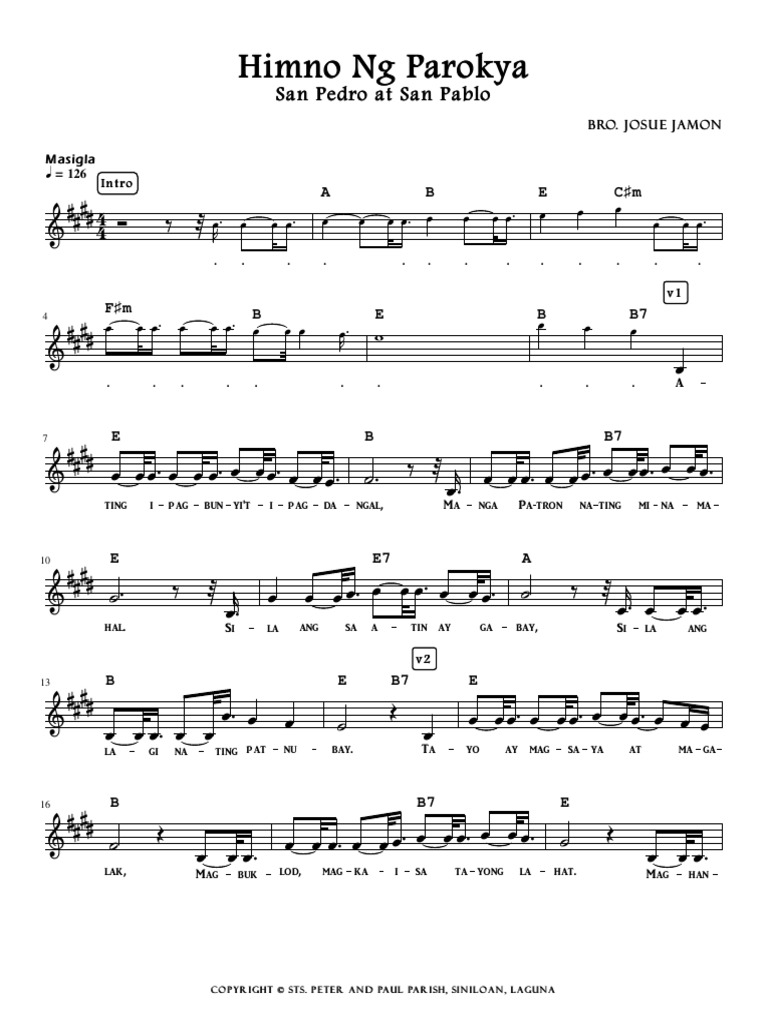 Himno NG Parokya | PDF