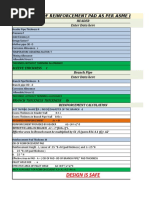 Reinforcement Pad Sizing for Piping | PDF