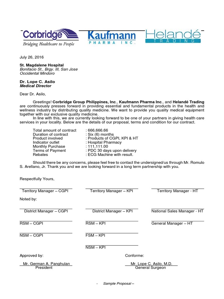 ST Magdalene Proposal - ECG | PDF | Medicine | Health Care