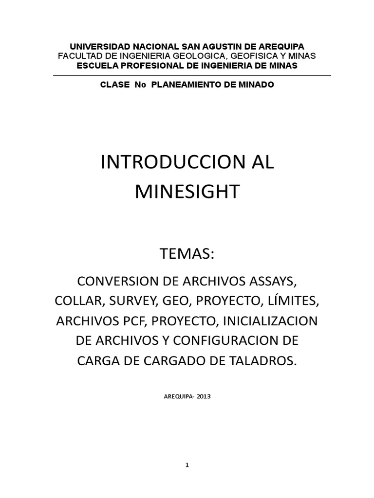 Practica Minesight Final | PDF | Ventana (informática) | Archivo de ...