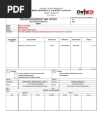 Daily Time Record: CSC Form No. 48 | PDF
