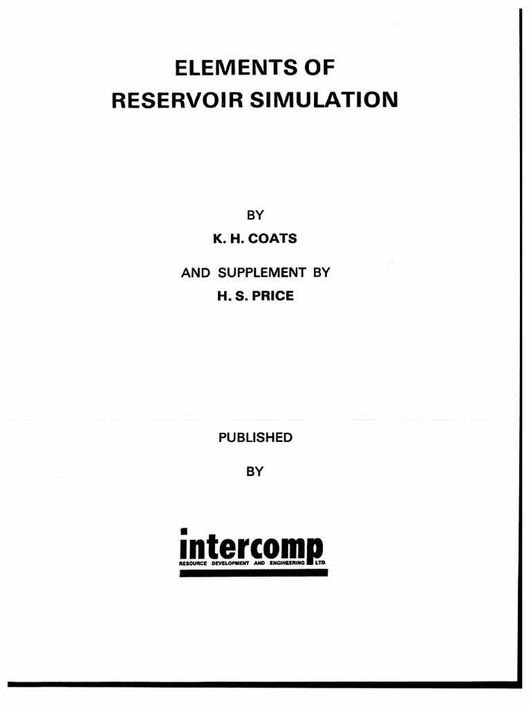 Reservoir Simulation Techniques | PDF | Petroleum Reservoir ...