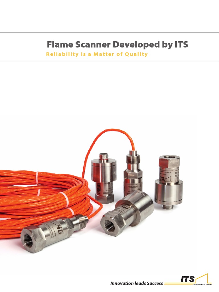 Flame Scanner Info Folder 261A1812P012 | Image Scanner | Gas Turbine