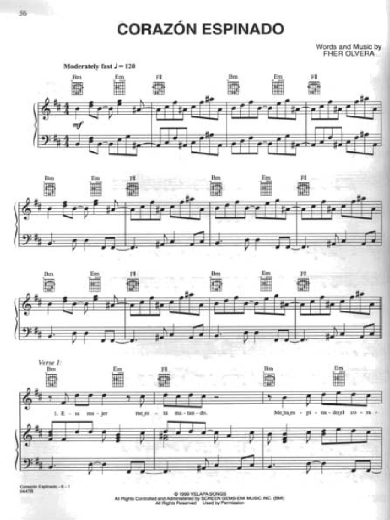 Corazón Espinado PDF | PDF