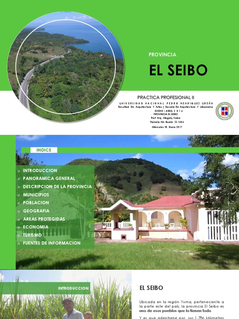 Provincia El Seibo | PDF | Conservación