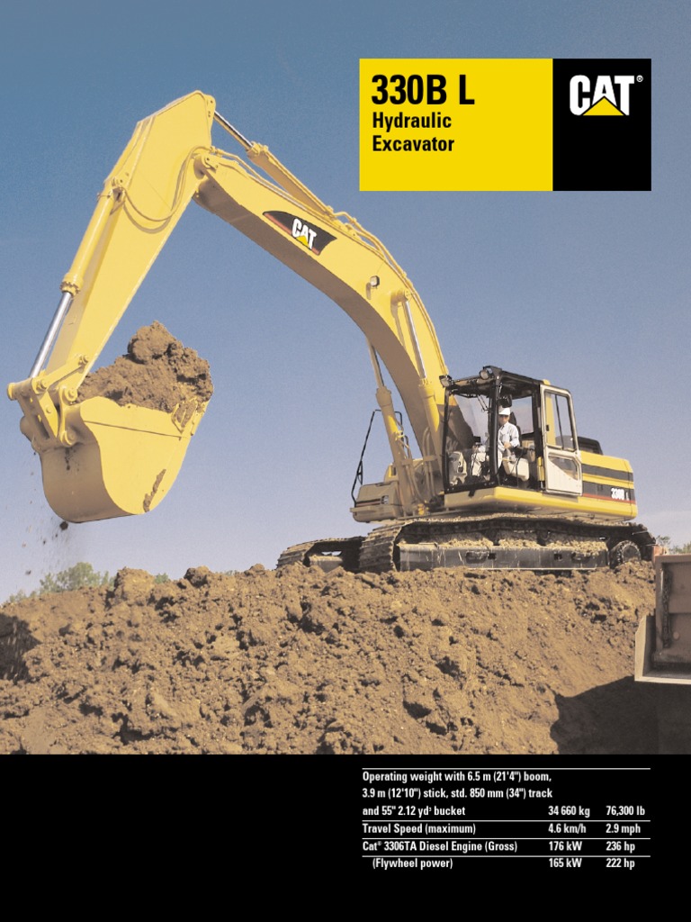 330B L Specalog (AEHQ5177-03) | PDF | Engines | Diesel Engine