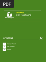 Standard Operating Procedure Purchasing | PDF