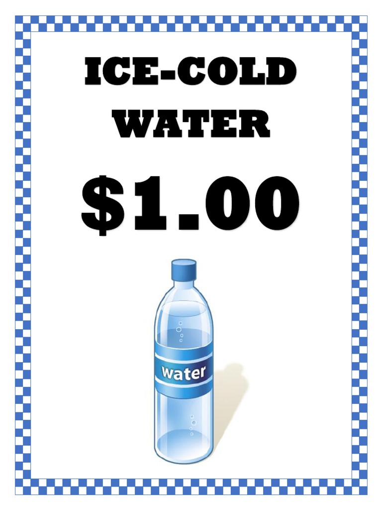 Ice-Cold Water | PDF