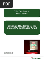 Heineken's TPM Programme Enhancement | PDF | Audit | Supply Chain