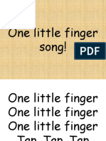 One Little Finger Lyrics | PDF